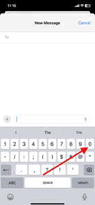 Typing The Degree Symbol on iPhone - SimplyMac