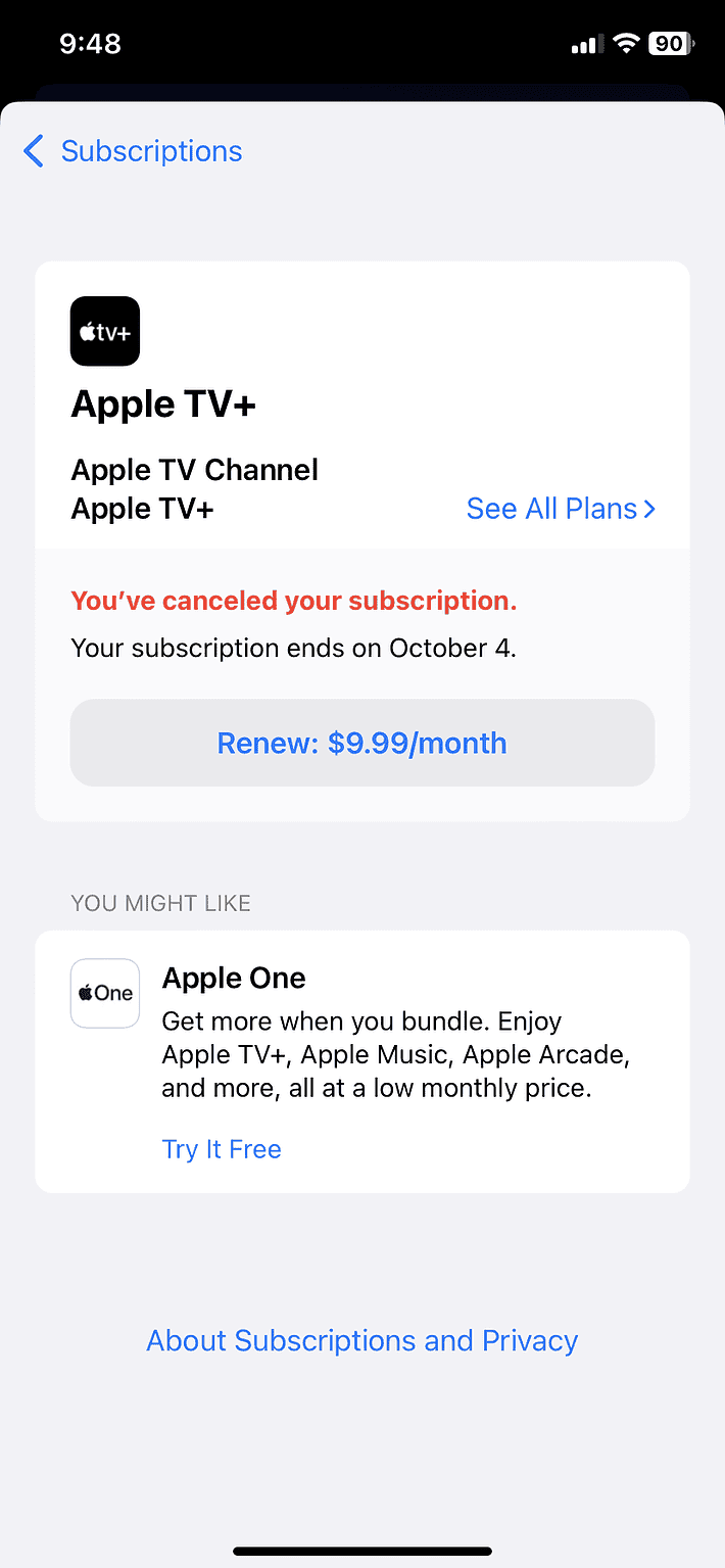 How to Cancel Your Apple TV+ Plus Subscription - SimplyMac