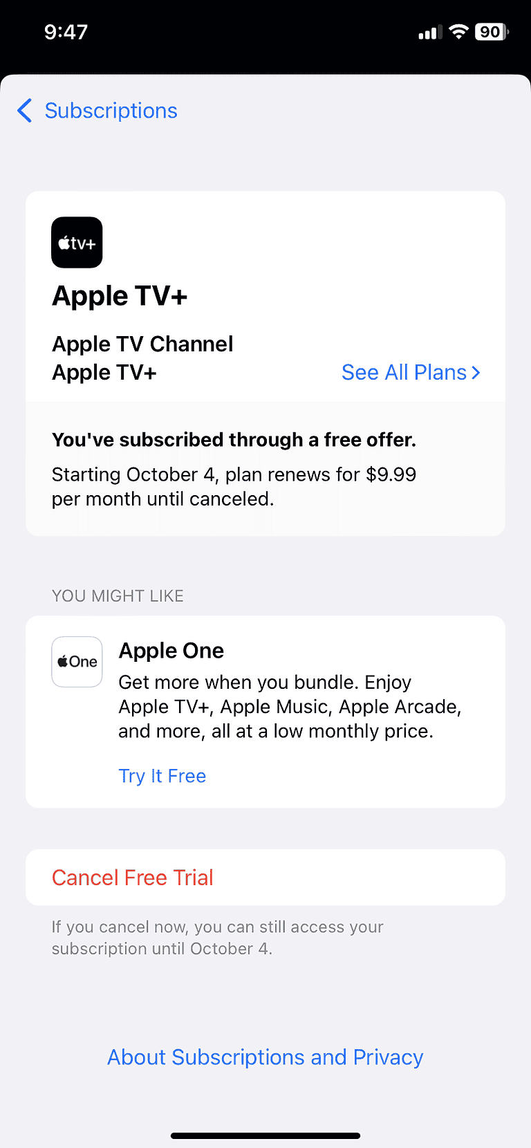 How to Cancel Your Apple TV+ Plus Subscription - SimplyMac