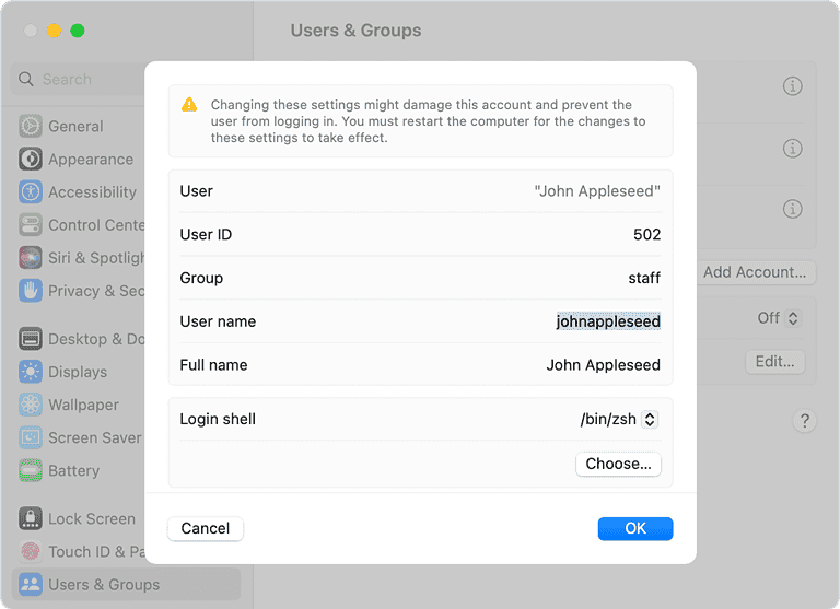 Change My Administrator Account to Standard on Mac - SimplyMac