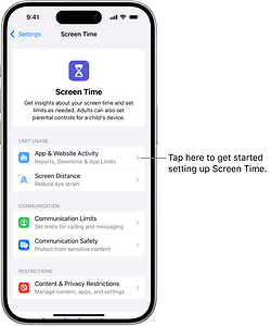 Setting Screen Time Restrictions On iPhone - SimplyMac