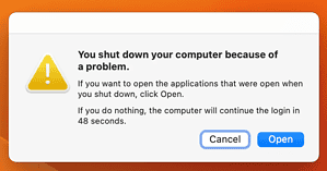 Your Computer Restarted Because of a Problem (Mac) - SimplyMac