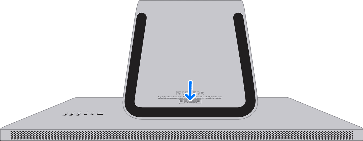 How To Find Your iMac Serial Number And What You Can Do With It - SimplyMac