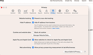 Prevent Cross Site Tracking In Safari - SimplyMac