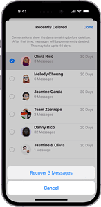 Recovering Recently Deleted iOS Messages - SimplyMac