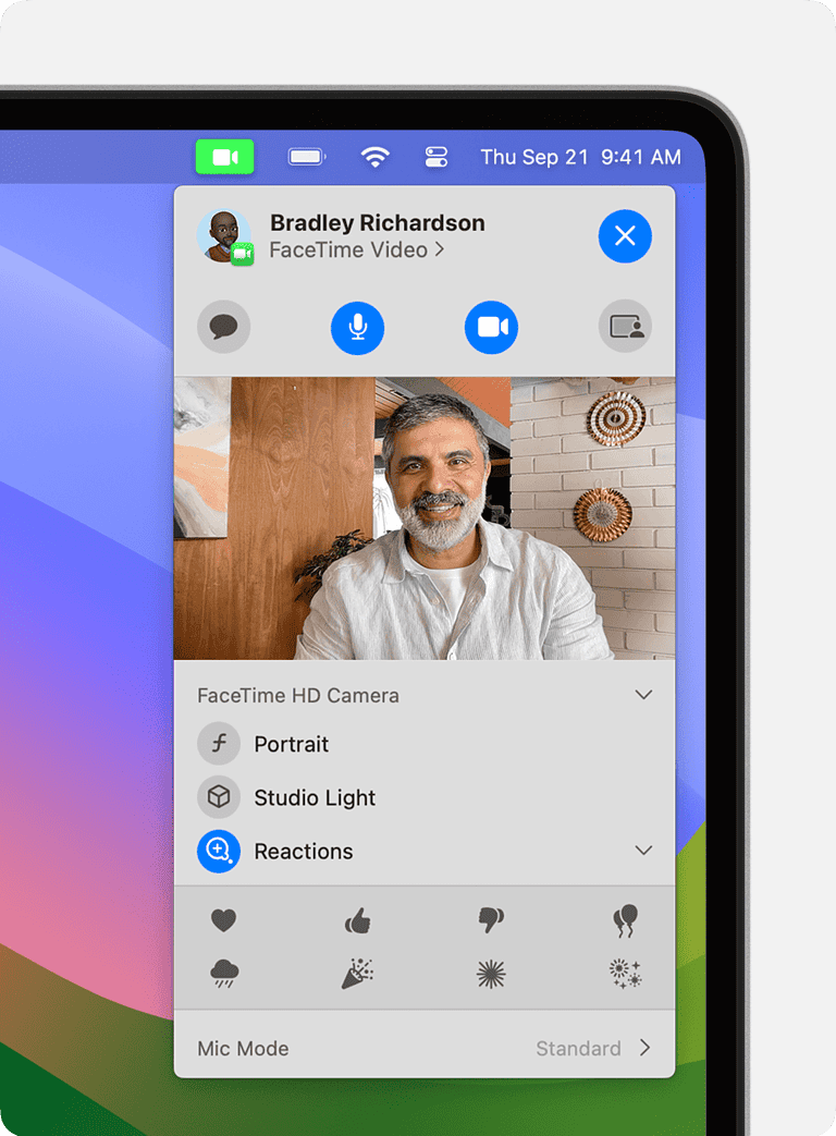 How To Use Facetime Hand Gestures To Trigger Face Time Effects - SimplyMac