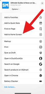 How To Make a Website Shortcut On Your iPhone Home Screen - SimplyMac