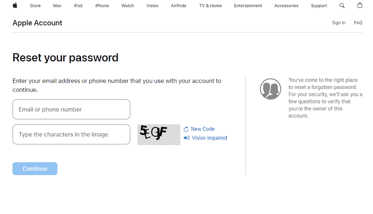 Apple ID Account Recovery Process - SimplyMac