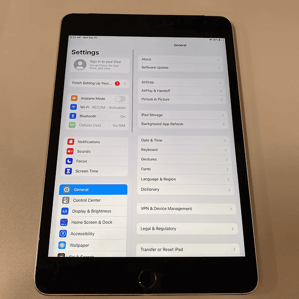 New iPad Setup Procedure - SimplyMac