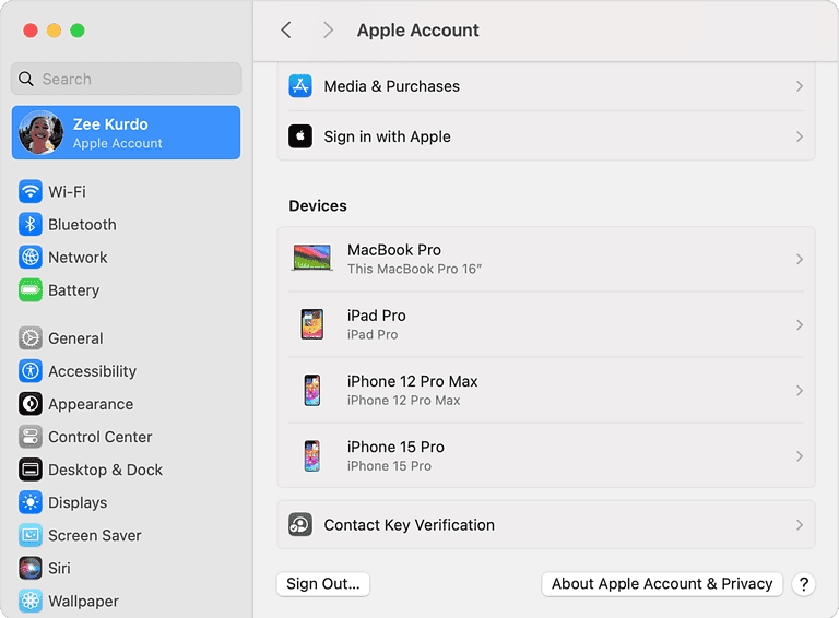 How To View and Manage Your Apple Devices List - SimplyMac
