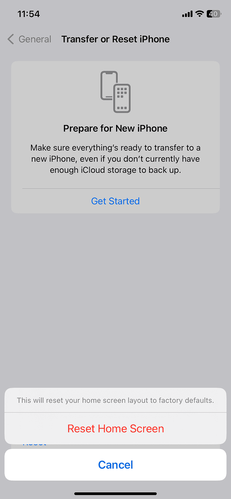 How To Reset The iPhone Home Screen To The Default Layout - SimplyMac