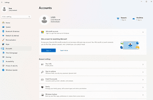 Microsoft Windows Account Settings Management - SimplyMac